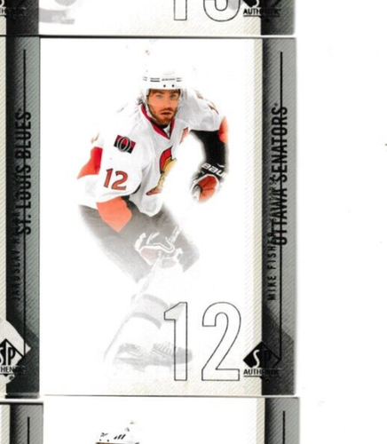 2010-11 Upper Deck SP Authentic Hockey #64 Mike Fisher | eBay