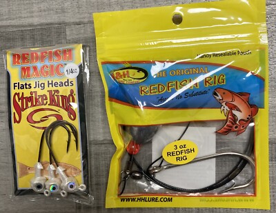 REDFISH RIG & JIG HEADS SALE SPECIAL (2 Packs in this 1 Sale) | eBay