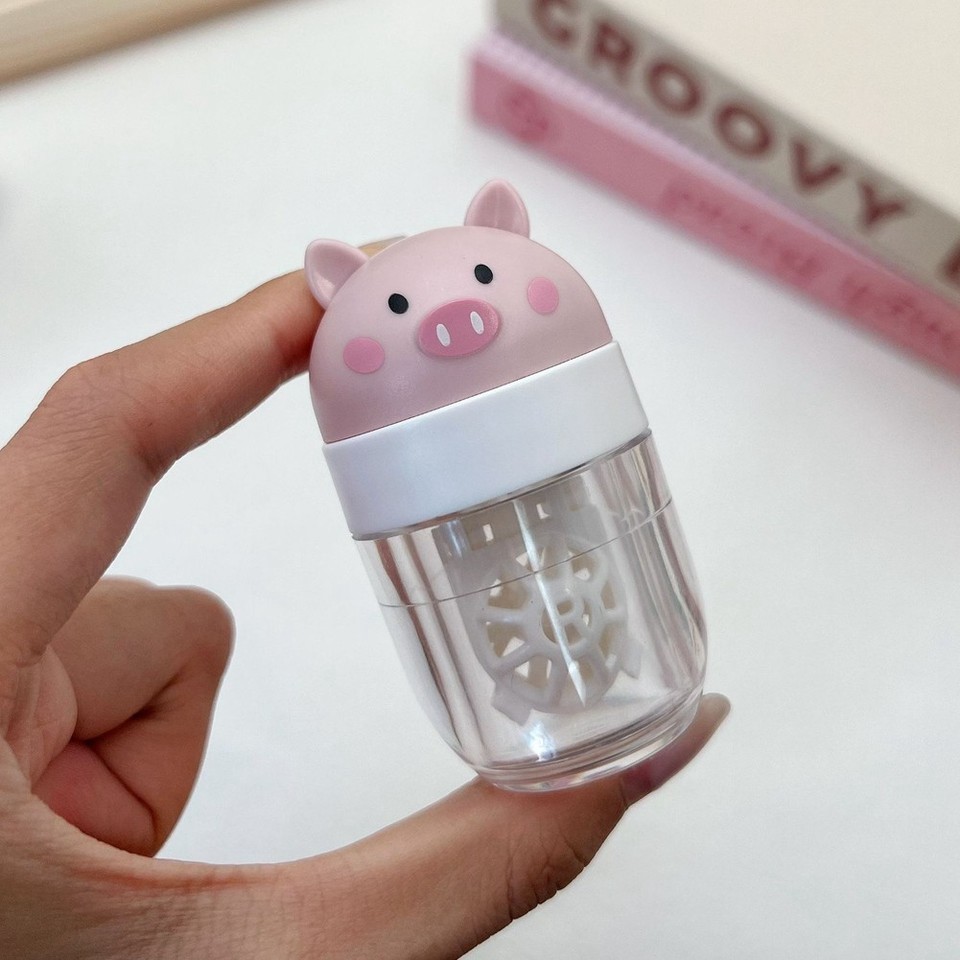 4Pcs Clean Case Portable Manual Rotation Cleaner Beauty Pupil ...