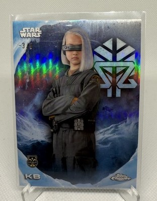 2025 Star Wars Chome Hothfractor -3/0 KB DEBUT Skeleton Crew Frozen ...