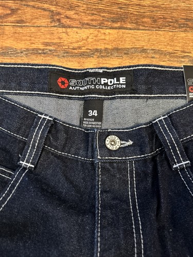 Southpole Authentic Collection Men's Jeans Baggy Super Blue RN82628 ...