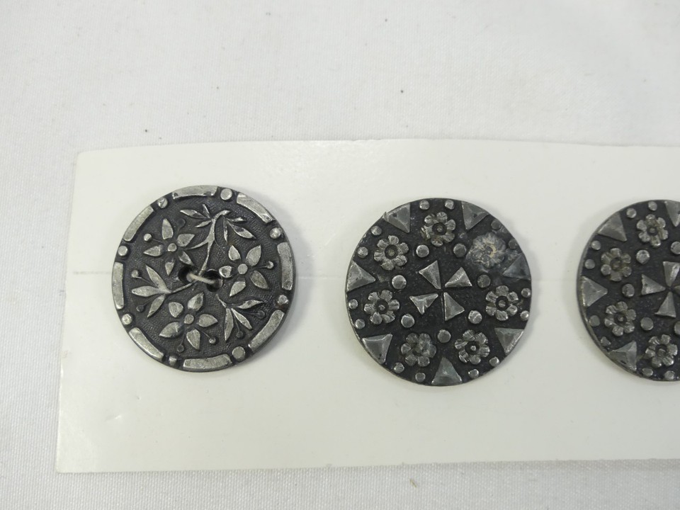 Set of 4 Cross Center Metal Stamped & set of 2 Metal Floral Stamped ...