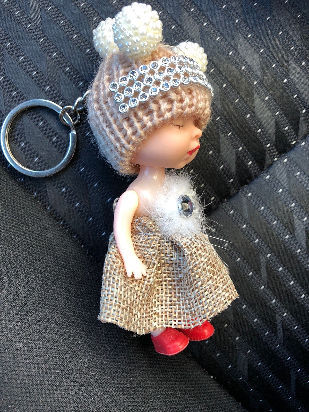 sleeping baby doll keychain - Unique Doll Mini Key Holder Bedazzle | eBay