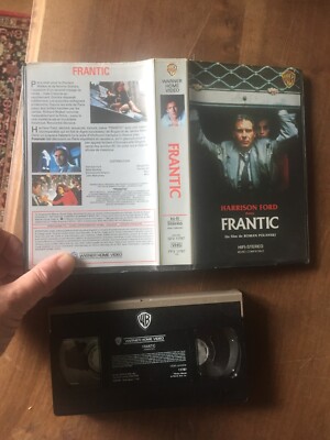 CASSETTE VIDEO VHS CINEMA FRANTIC harrison ford polanski | eBay