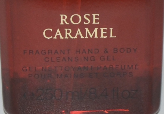 NEW VICTORIA'S SECRET ROSE CARAMEL FRAGRANT HAND BODY CLEANSING GEL ...