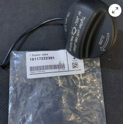 New OEM Fuel Gas Cap 16117222391 for BMW 320i 335i 428i 528i 535i 550i ...