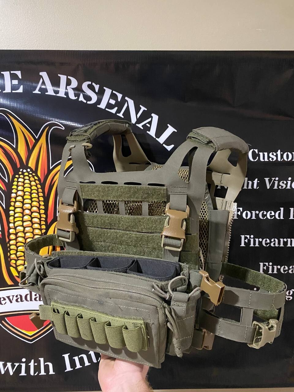 Crye Precision AirLite SPC Ranger Green- Small- Haley D3CRM | eBay