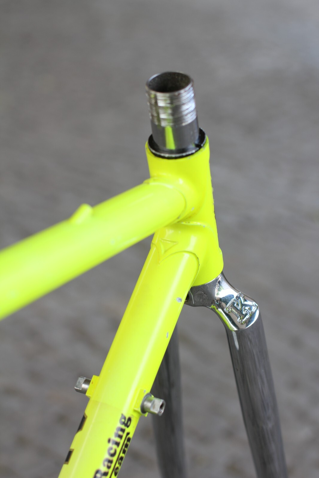 Albuch Kotter Racing Team Pursuit Frame / 54 cm / Neon Yellow | eBay