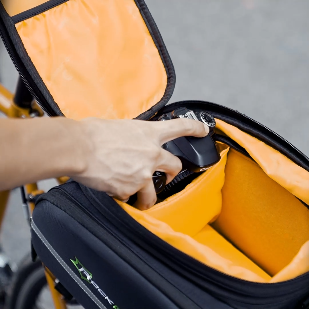 ROCKBROS Bike Rear Bag Cycling Carrier Bag Bicycle Travel Rear Pack ...