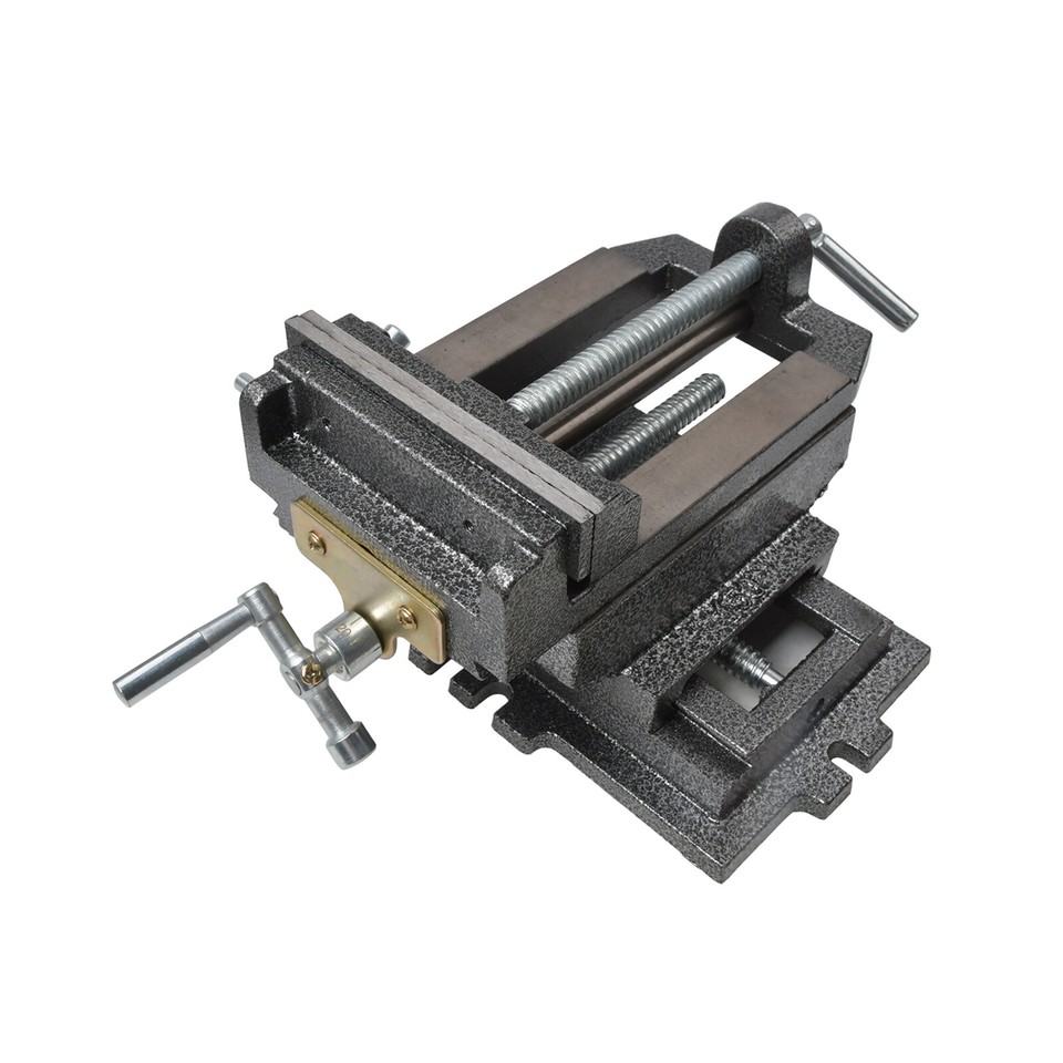 4/6" Bench Vice Pillar Press Budget Drill Cross Sliding Milling ...
