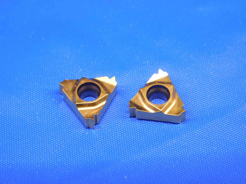 2pcs NEW SANDVIK R166.0G-16UN01-160 1020 TiN COATED CARBIDE THREADING ...