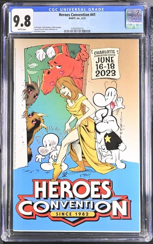 Heroes Convention Program Book CGC 9.8! RARE!! 2023 Bone ! Jeff Smith! | eBay