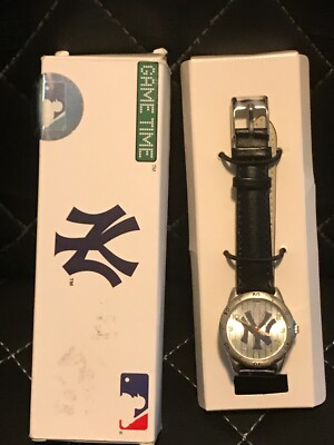 Game Time MLB Team Logo New York Yankees Watch | eBay
