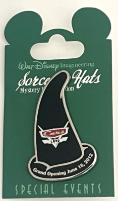 Disney Imagineering Cars Land Opening Sorcerer Hat Special Event Pin ...