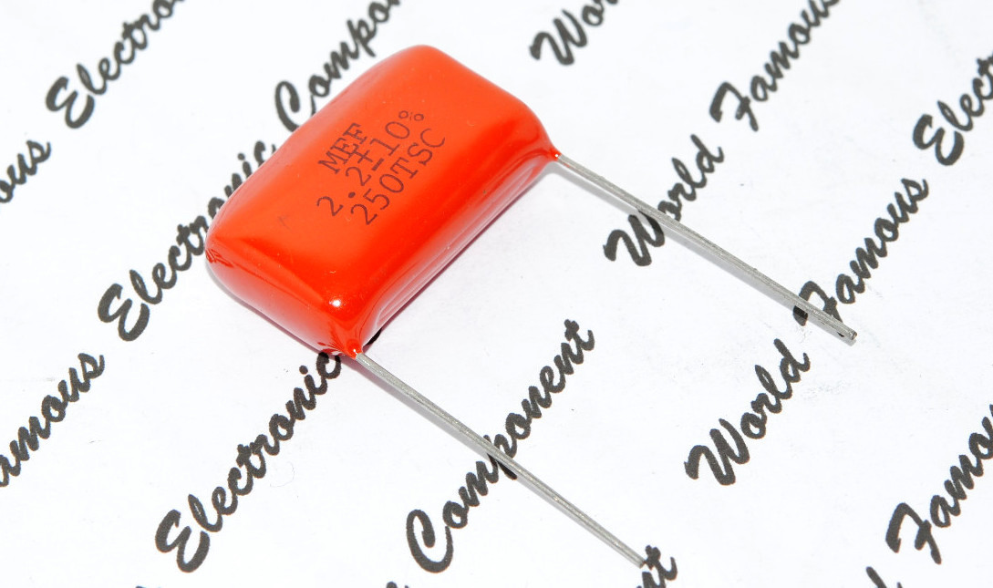 10pcs - TSC MEF 2.2uF (2.2µF 2,2uF) 250V 10% Radial Film Capacitor | eBay