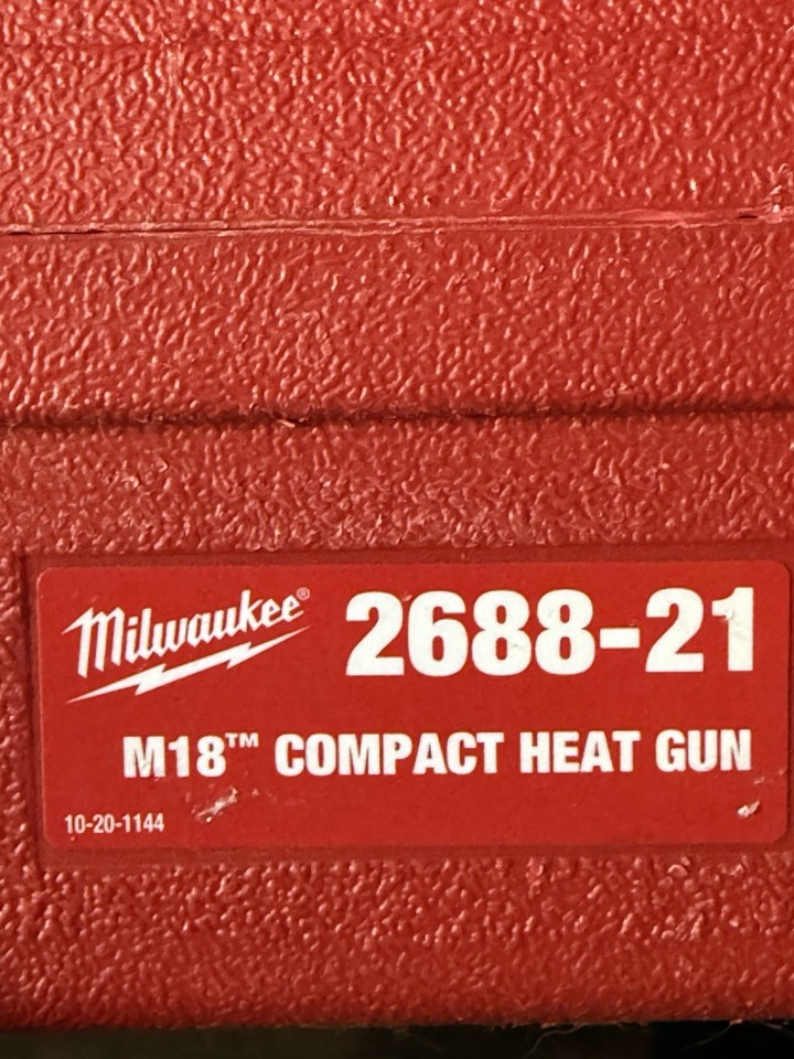Milwaukee M18 Compact Heat gun Case | eBay