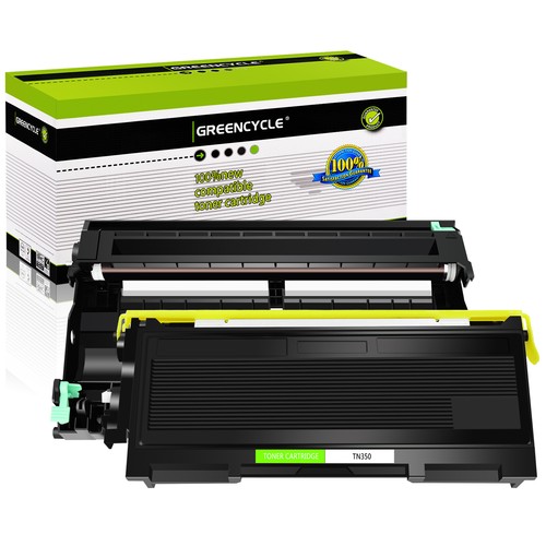 1×TN350 Toner &1× DR350 Drum Fits For Brother HL-2030 2040 2035 2045 ...