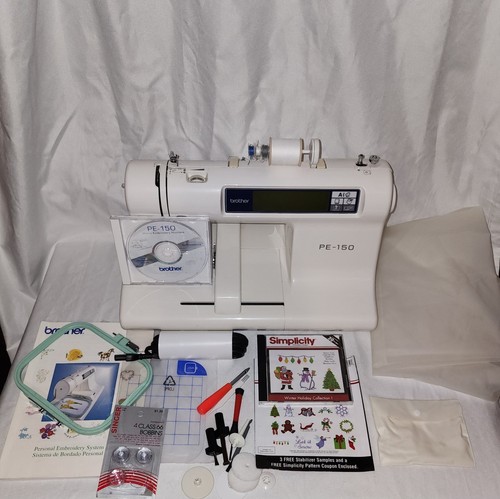 Brother PE-150 Sewing Machine Embroidery Machine Computerized Auto ...