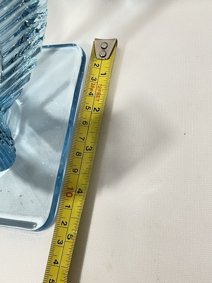 Fostoria Blue Four Candlestick Holder Candelabra 2546 Azure Art Deco ...