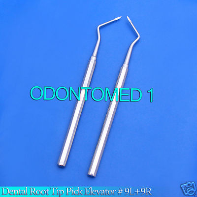 ODM 2 Root Tip Picks # 9l & 9r Dental Elevator Instruments | eBay