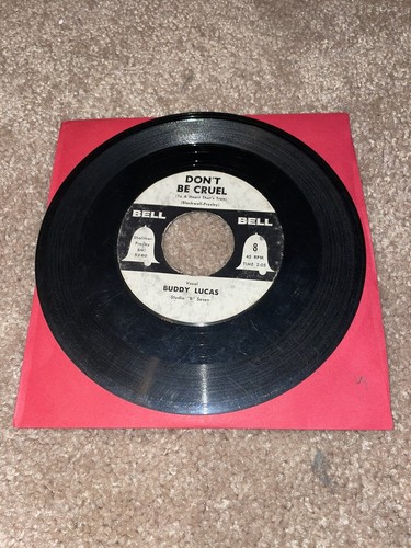 BUDDY LUCAS - Bell 8 - Don't Be Cruel / Honky Tonk - 1956 45RPM | eBay
