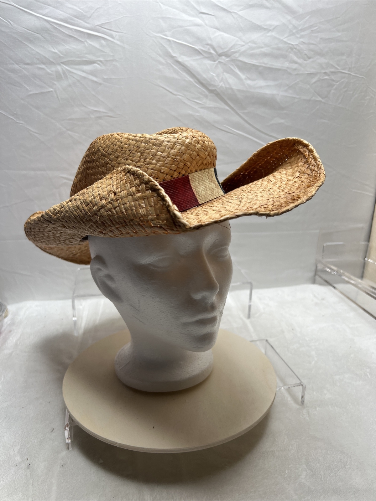 Charlie 1 Horse Woven Straw Cowboy Hat Size Medium St… - Gem