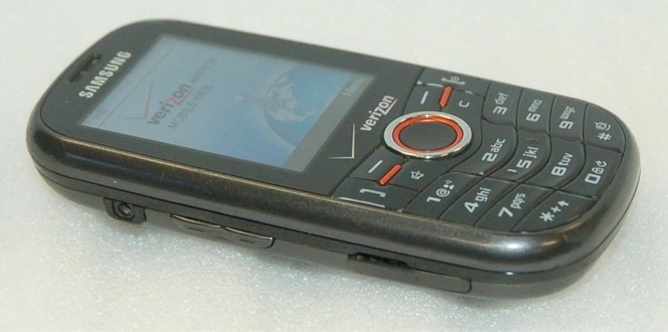 Samsung Intensity Verizon BLACK Cell Phone 1.3 MP Slider SCH-U450 1xRTT ...