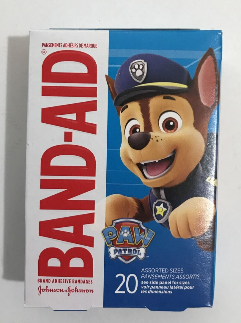 Band Aid Adhesive Bandages Nickelodeon Paw Patrol Kids Band Aid