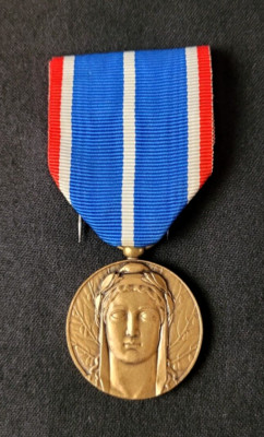 WW1 Original French Rhineland Ruhr Tyrol Medal 1914-1918 bronze Arthus ...