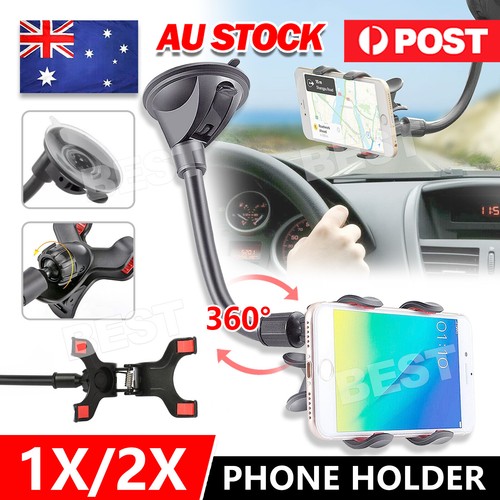Car Windshield Mount Cradle Holder Stand For Mobile Cell Phone GPS ...