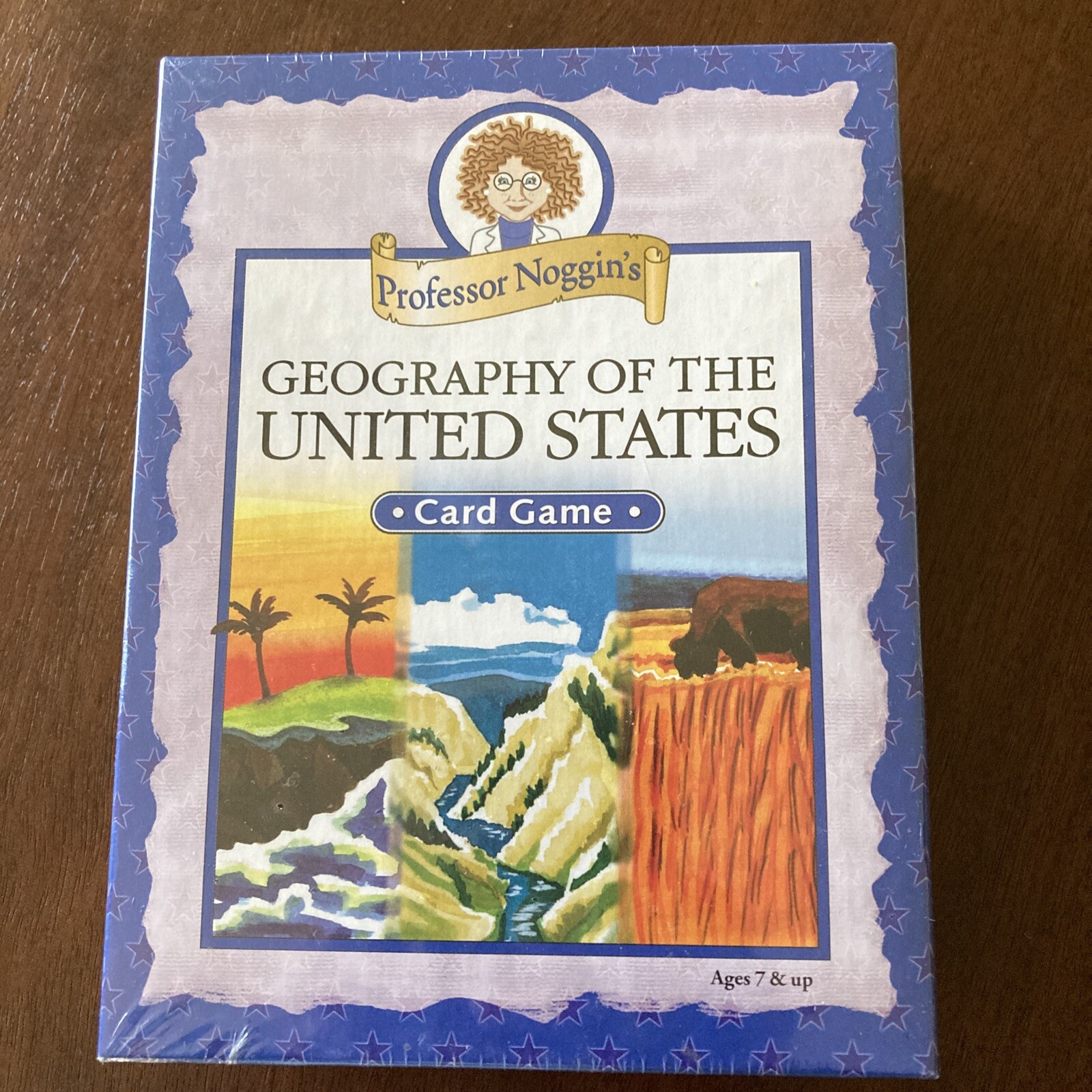 Professor Noggins Geography of The United States Card Game Ages 7 ...