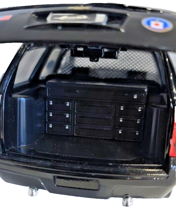 2010 Chevy Tahoe CIA Police Car 1/24 Scale Limited Edition by Jada Toys ...