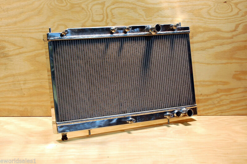 1G DSM 90-94 FOR Mitsubishi Eclipse Talon Laser Aluminum Radiator GSX ...