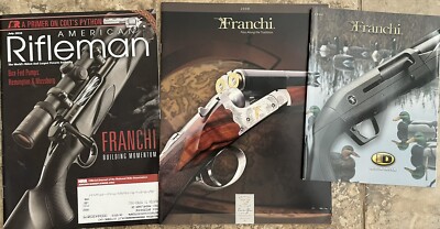 Franchi Firearms Catalogs 2005, 2008, And 2018 Rifleman Magazine | eBay