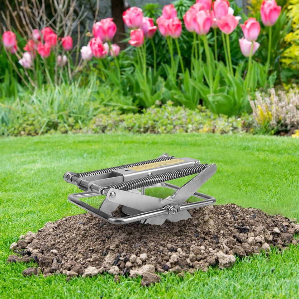 2Pcs Mole Traps Scissor Mole Gopher Rodent Control Garden Lawn Outdoor ...