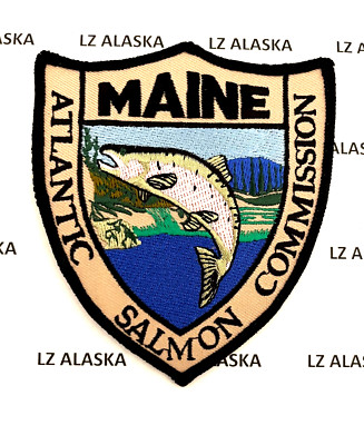MAINE ATLANTIC SALMON COMMISSION PATCH SPC5 | eBay