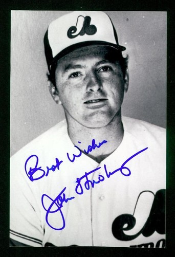 #0723, 4" x 6" Photo Card, Signed-Autographed, John Strohmayer ...