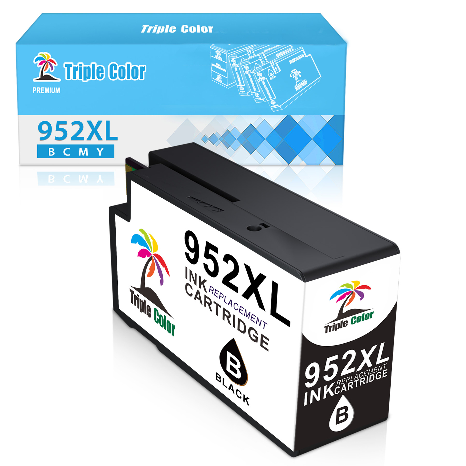 1pack 952 XL Ink Cartridge compatible for HP Officejet PRO 7730 8715 ...