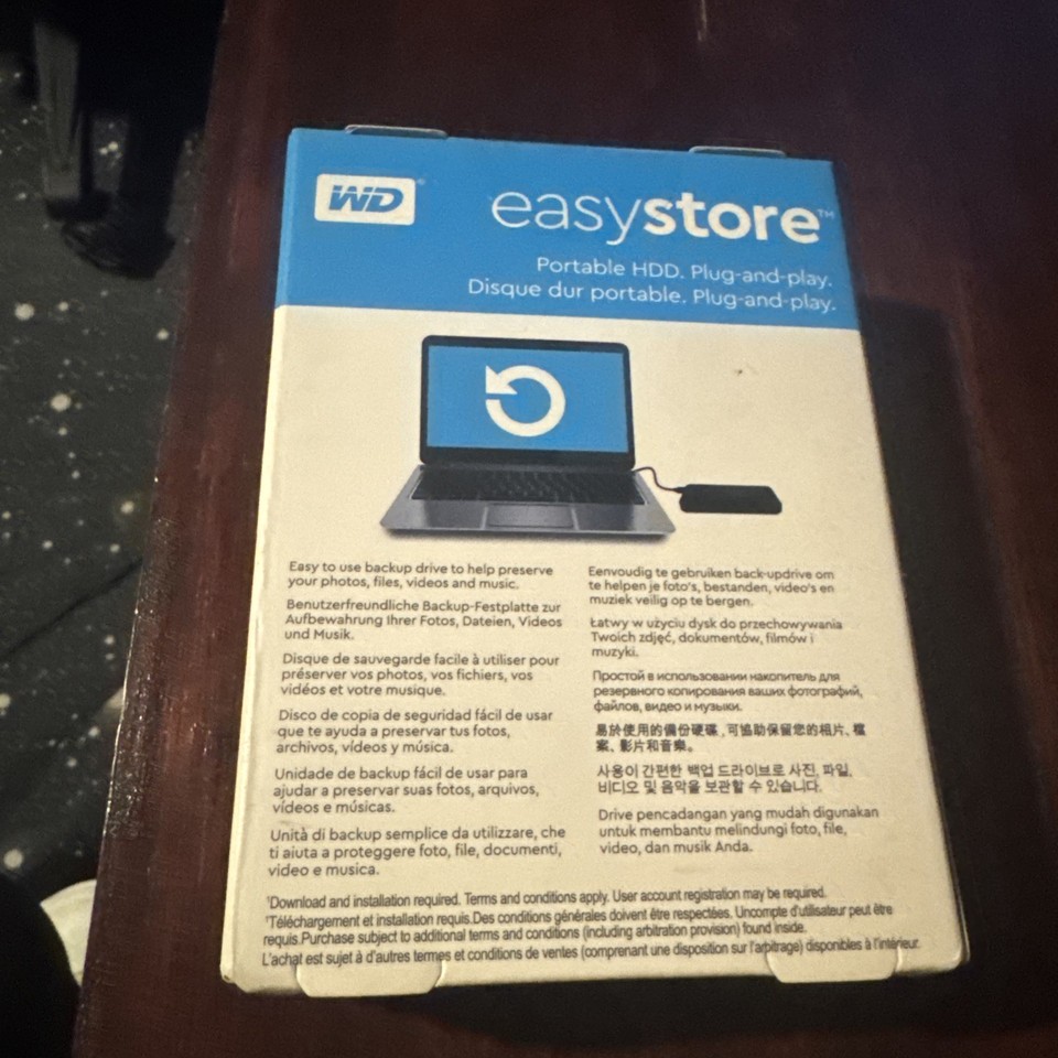 WD Easystore 2TB Portable HDD Drive | eBay
