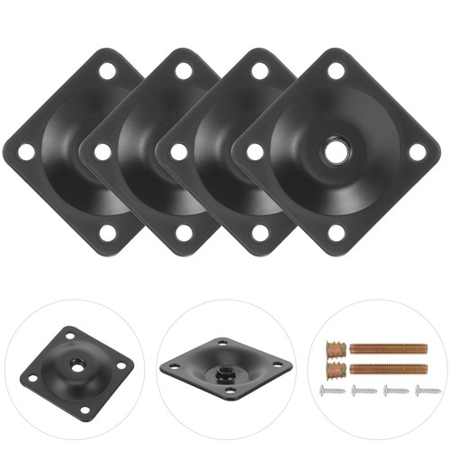 Furniture Leg Mounting Hardware Plates for Seat Attachment Table Legs ...