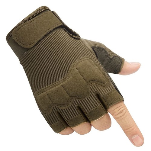 Motorcycle Motorbike Half Finger Gloves ATV UTV Racing Riding Cycling ...