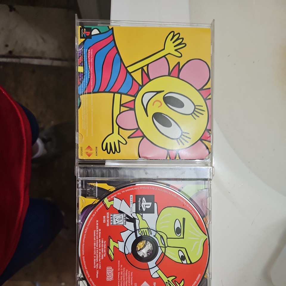 PaRappa the Rapper (Sony PlayStation 1 PS1, 1997) Disc and Insert ...