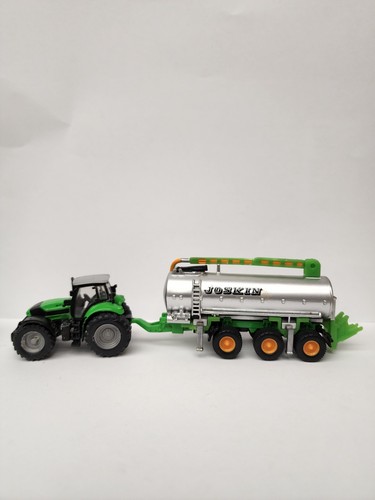 Siku 1848 Deutz-Fahr + Joskin Trailer Set w/3 Trailers 1:87 scale. USED ...