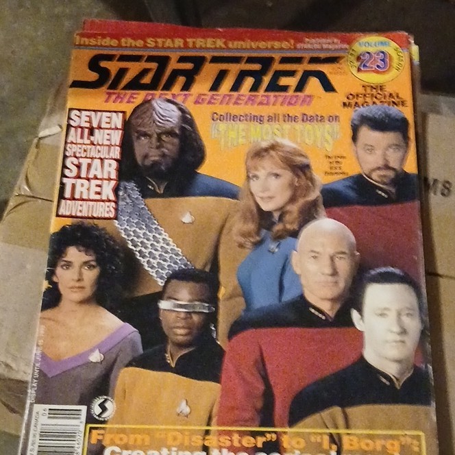 Star Trek: The Next Generation Official Magazine Volume 23 | eBay
