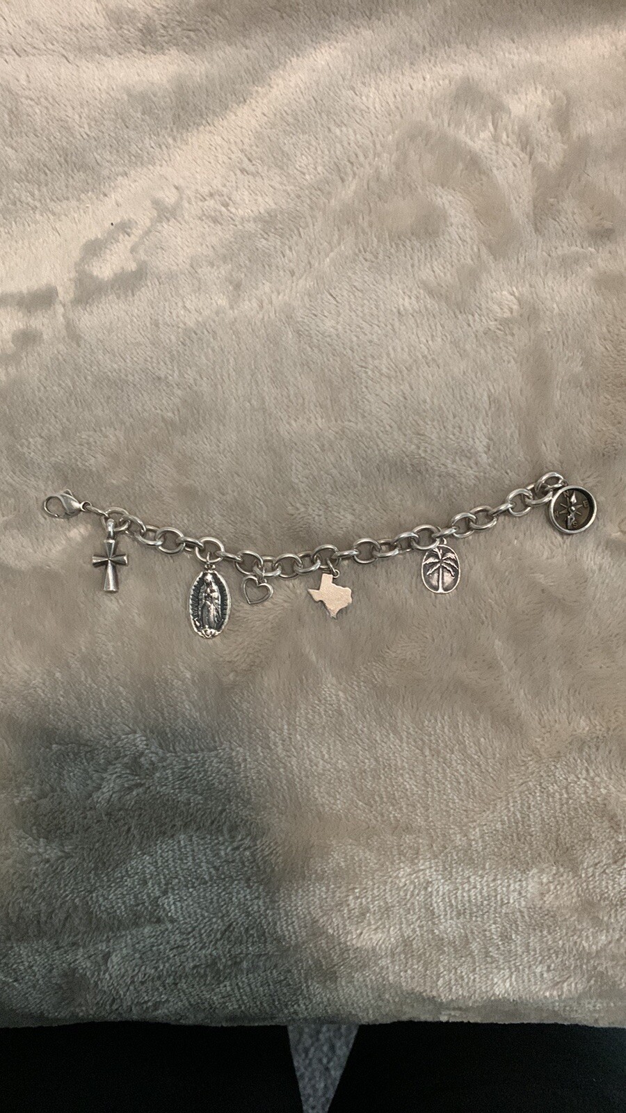 James Avery Classic Cable Charm Bracelet with Charms - Gem