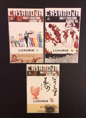 CASANOVA Comic Books LUXURIA #1-3 Marvel/Icon 2010 NM E.M.P.I.R.E. | eBay