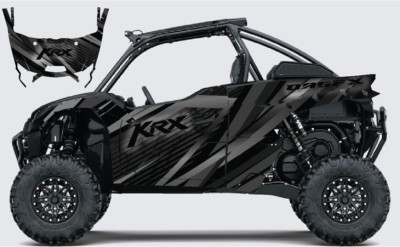 2019 - 2023 Kawasaki Teryx KRX 1000 Graphic Kit Pro Edition D62-1 Black ...