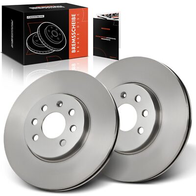 2x Brake Discs Pair 280mm Front for Opel Astra H A04 H L70 2004-2014 ...