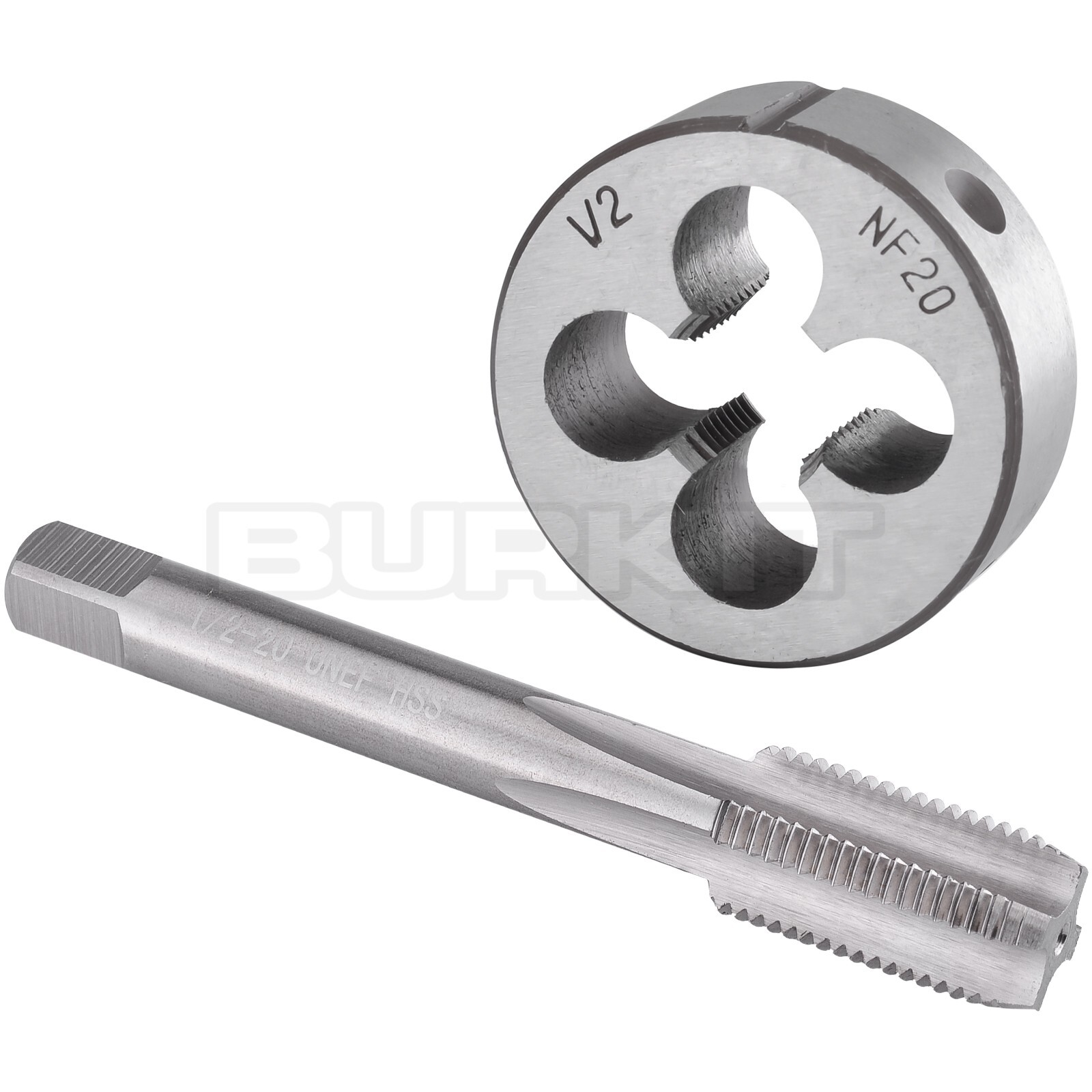 1/2"-20 UNF Tap and Die Set Right Hand, 1/2 x 20 UNF Thread Tap and ...