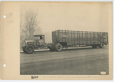 FEDERAL TRANSFER FREIGHT TRUCK BALTIMORE 1920s Sterling Motor Corp ...